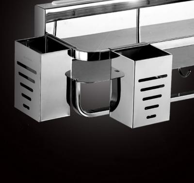 中国 OEM ODM Wall Mounted Kitchen Shelf With Mirror Polished Stainless Steel 304 Material 販売のため