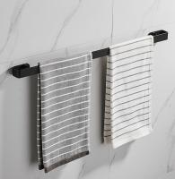 China Rectangle Wall Mounted Kitchen Shelf With Matt Black Baking Paint Finish for sale