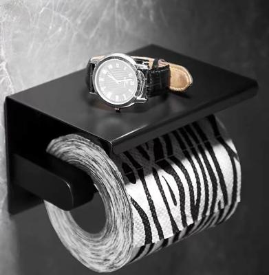 China Stainless Steel 304 Toilet Tissue Dispensers , Toilet Paper Holder With Shelf OEM Te koop