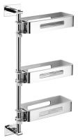 China SUS304 Wall Mounted Spice Rack , Multi Layer Rotating Kitchen Shelf OEM for sale
