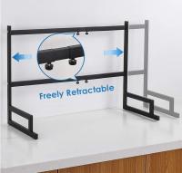 China Flexible Adjustable Kitchen Rack for Dish Drying OEM 85x30x52cm for sale