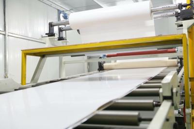 중국 PP PE 구렁 물결 모양 장 밀어남 선 안정되어 있는 산출 쉬운 가동 판매용