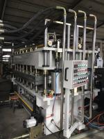 China Computerised PP Hollow Corrugated Sheet Extrusion Line Product Width 2300mm for sale