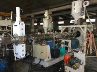 China Computerised PP Hollow Corrugated Sheet Extrusion Line Product Width 2300mm for sale