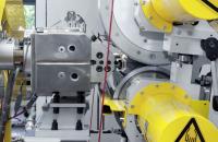 China Transparent  PET Sheet Extrusion Line Automaticlly Max Capacity 800kg/H for sale