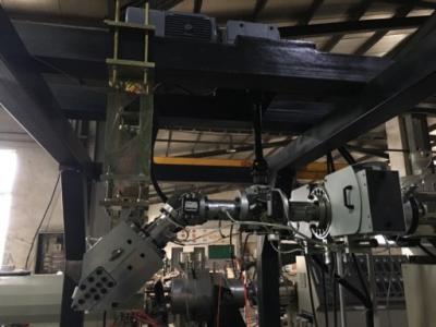 중국 엄격한 투명한 UV Co는 피이티 시트 압출 기계를 밀어냈습니다 판매용