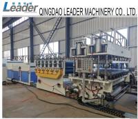 China Honeycomb Formwork Construction Board Extrusion Line 17mm for sale