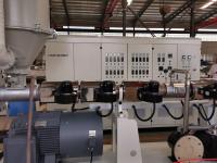 China PE Geomembrane Waterproof Sheet Extrusion Line Geocell Sheet Making Machine for sale