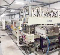 China U Locked PC PMMA Solid Sheet Extrusion Line Lapping Splice Sheet Greca Wave Sheet for sale
