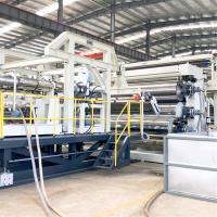 China Geocell Sheets HDPE Geomembrane Waterproof Sheet Extrusion Line for sale