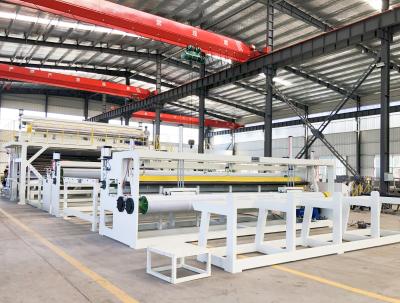 China Linha da extrusão da folha de Geomembrane do rolo do HDPE do LDPE do PVC EVA para o forro da lagoa de peixes à venda