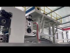 Pp Ps Pe Hips Plastic Sheet Extruding Machine For PE Geomembran