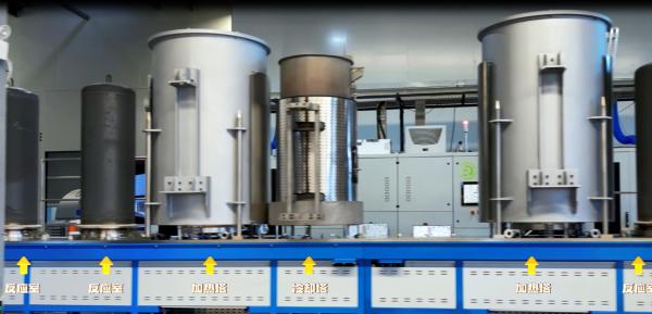 High Temperature Vacuum Vapor Deposition Furnace with 1100C Maximum Temperature Range