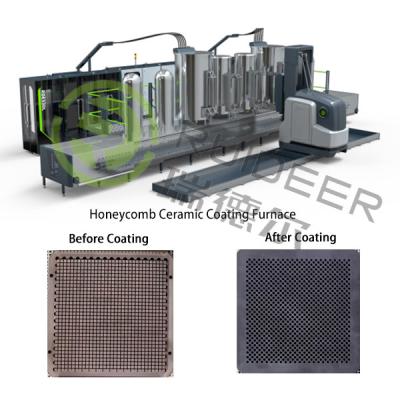China Advanced CVD Coating Machine for Ceramic Substrate Strong Coating Adhesion Total Power About 40/50/60/80KW for sale
