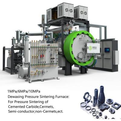 China Maximum Load of 1500Kg High Temperature Vacuum Sintering Furnace with Max.Working Temperature of 1550C for sale