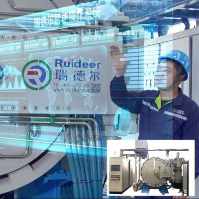 China High Temperature Sintering furnace with PID Temperature Controller Pneumatic Ball Valve for sale