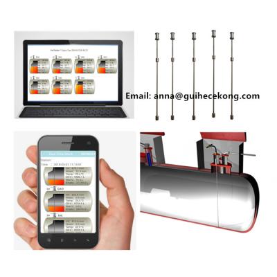China Service gas station equipment fuel tank oil level gauge fuel monitoring system for sale
