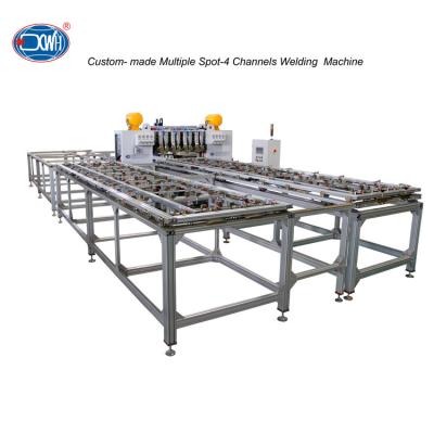 China Automatic BRC Reinforcing Steel Spot Welder Wire Mesh Making Machine for sale