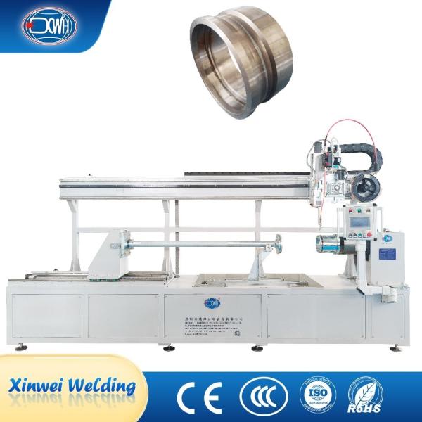 Quality Auto Precise Stable Aluminium Steel Pipe Laser Welding Machine 2000W Rotary Clamping for sale