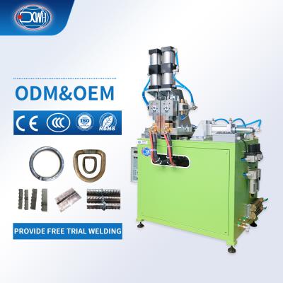 China 8Mm Copper Resistance Butt Welding Machine For Ring Making Wire Forming Steel Angle for sale