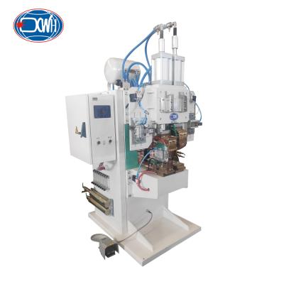 China New Pneumatic 3 Phase 100Kva Lever Lock Ring Resistance Stationary Spot and Projection Welding Machine CE Certified for sale