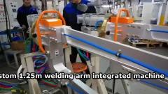 custom 1.25m welding arm integrated machine