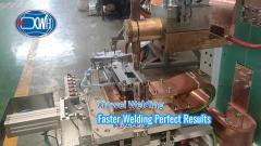 Automatic screw projection welding machine