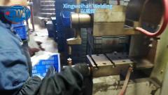 MFDC stationary welding machine welding galvanized sheet and nut