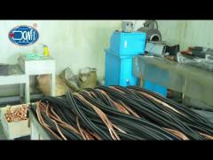 Production process of water cooled cable