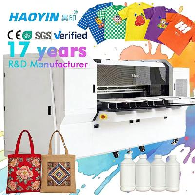 China Eco Friendly Water Based Ink DTG Printer For Soft Feel Apparel Printing for sale