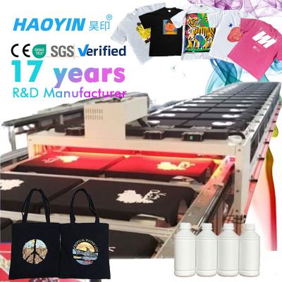 China Multi Station Direct To Garment Printing Equipment 40cm Print Width for sale