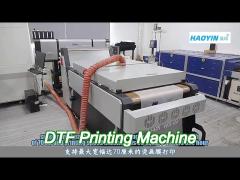 cotton / polyester 60cm dtf printer 18-30 sqaure meters/hour with powder shaker