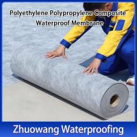 China Qilu Zhuowang Fast Construction Odorless Polypropylene Waterproof Membrane 0.6mm 1.2mm for sale