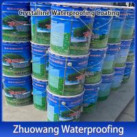 China Cementitious Capillary Crystalline Waterproof Coating Powder 20kg Barrel Type I for sale