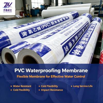 China Reinforced Polyester PVC Membrane, Long Service Life Roof Waterproof Sheet for sale