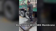 SBS Modified Bitumen Waterproof Membrane Standard Torch-Down Construction