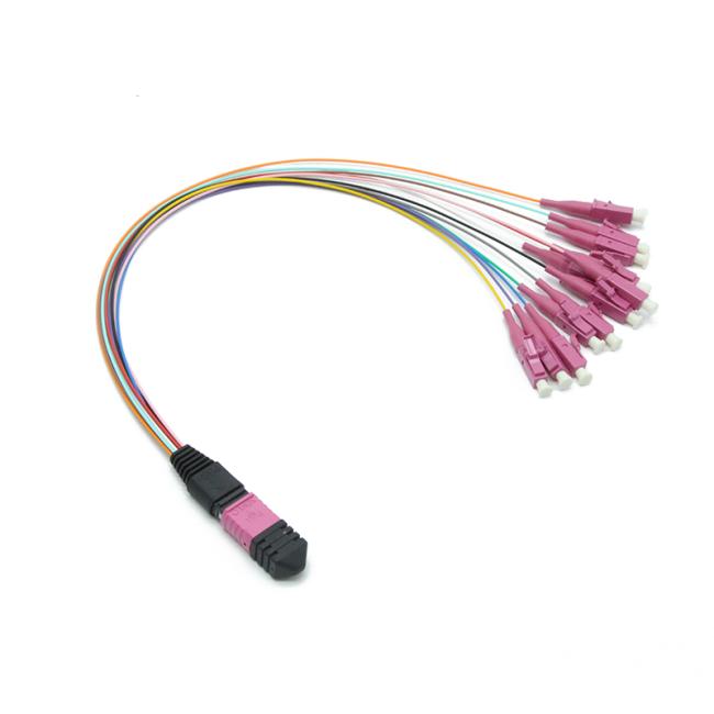 OM4 MPO to LC Fanout 0.9mm Cable OMC-6