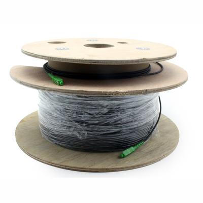 Cina Sc a fibra ottica APC del cavo OS1 OS2 della toppa di FTTH al nero del cavo flessibile del cavo di toppa dello Sc APC 3,0 MP SX TPU in vendita