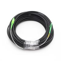 China FTTH Outdoor Patch Cable SC APC - LC APC 4.5mm Double Jackets CCA LSZH Simplex Patch Cords for sale