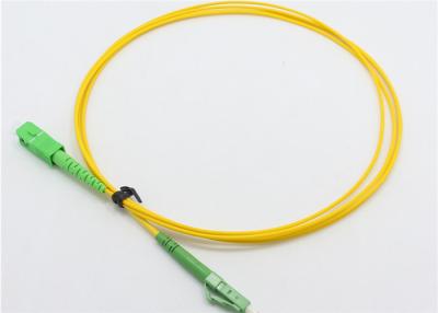 Cina 100% non pulisce fibra della polvere - cavi ottici LC APC della toppa - simplex 9/125 dello Sc APC MP 2mm 3M in vendita