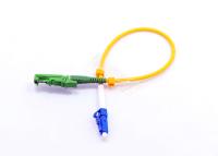 China E2000 - LC Fiber patch cords  Simplex 9 / 125 or 50 / 125 patch cable LSZH OEM patch cable for sale