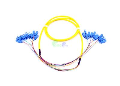 Cina 2 metri di mini toppa a fibra ottica cabla lo Sc IL UPC - l'uscita 0.9mm dei centri OS2 dello Sc IL UPC 12 in vendita