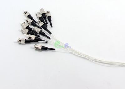 Cina Treccia a fibra ottica bianca/arancio della st, 50/125 connettore della treccia della fibra di simplex 2M in vendita