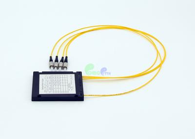 Cina Connettore a spina ottico basso di coppia accurato di perdita di inserzione dell'accoppiatore a fibra ottica 1x3 in vendita