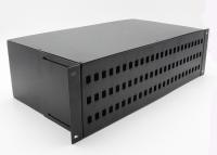 China 144F Rack Mount Optical Fiber Distribution Frame Unique Structure Reasonable Layout for sale