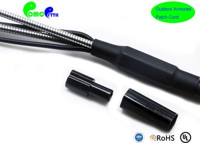 Cina Cavo di toppa all'aperto corazzato della fibra di CPRI LC UPC al cavo della toppa della fibra del duplex G657A1 di LC UPC 7.0mm per il progetto di FTTA in vendita