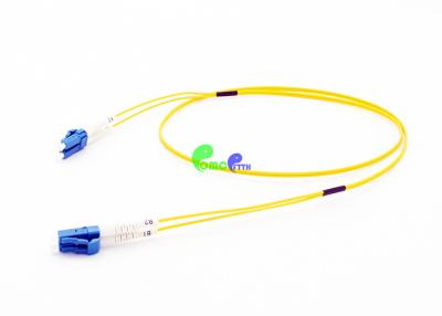 Cina LC - la toppa a fibra ottica di LC cabla il duplex disponibile per MP OS2, OM1, OM2, OM3, OM4, il grado B di IEC OM5 ed il grado C di IEC in vendita