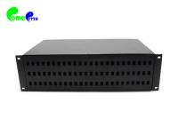 China Max Capacity 144F ODF Patch Panel With Cold Rolling Steel Material for sale