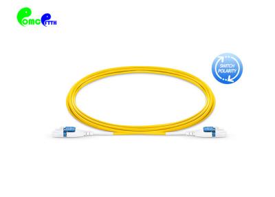 Cina Cavo di toppa a fibra ottica scambiabile di polarità HD Uniboot LC LC - LC con MP/OM1/OM2/OM3/OM4 il cavo del unitube 2.0mm in vendita