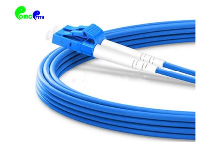 중국 LC UPC 쌍신회로 OS2 단일 모드 내구재에 기갑 광섬유 헝겊 조각 캘리포니아 1m SC UPC 판매용